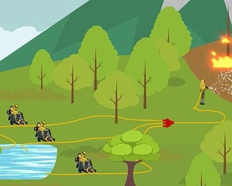 Portable fire pump Black Hawk 3 | Vallfirest - The Wildfire Company